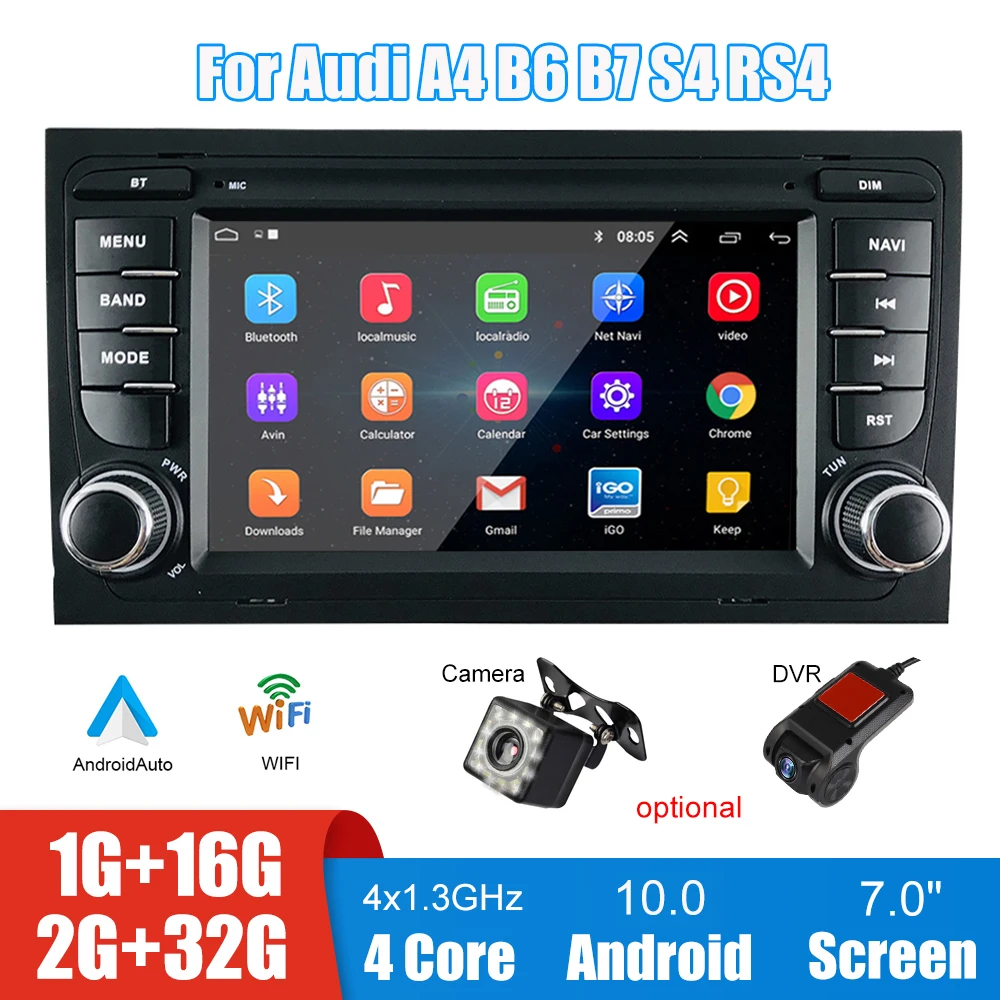 Reproductor MP5 para coche con Android, pantalla de 7 pulgadas ...
