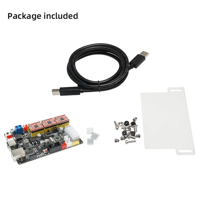 Tb6600 Léptetőmotor Vezető Nema 23 4A Dc9-42Vdc 57 Lépés Motortroft Grbl Cnc Router Vezérlő ...