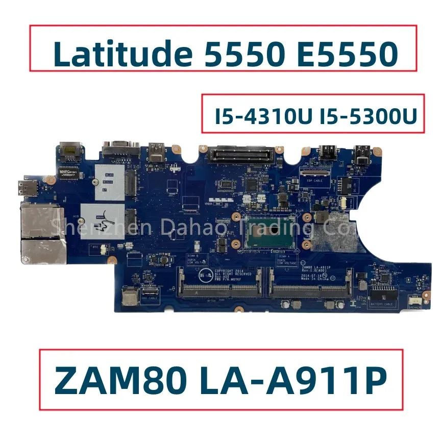 CN-0W4CTJ-placa-base-para-ordenador-port-til-Dell-Latitude-5550-E5550 ...