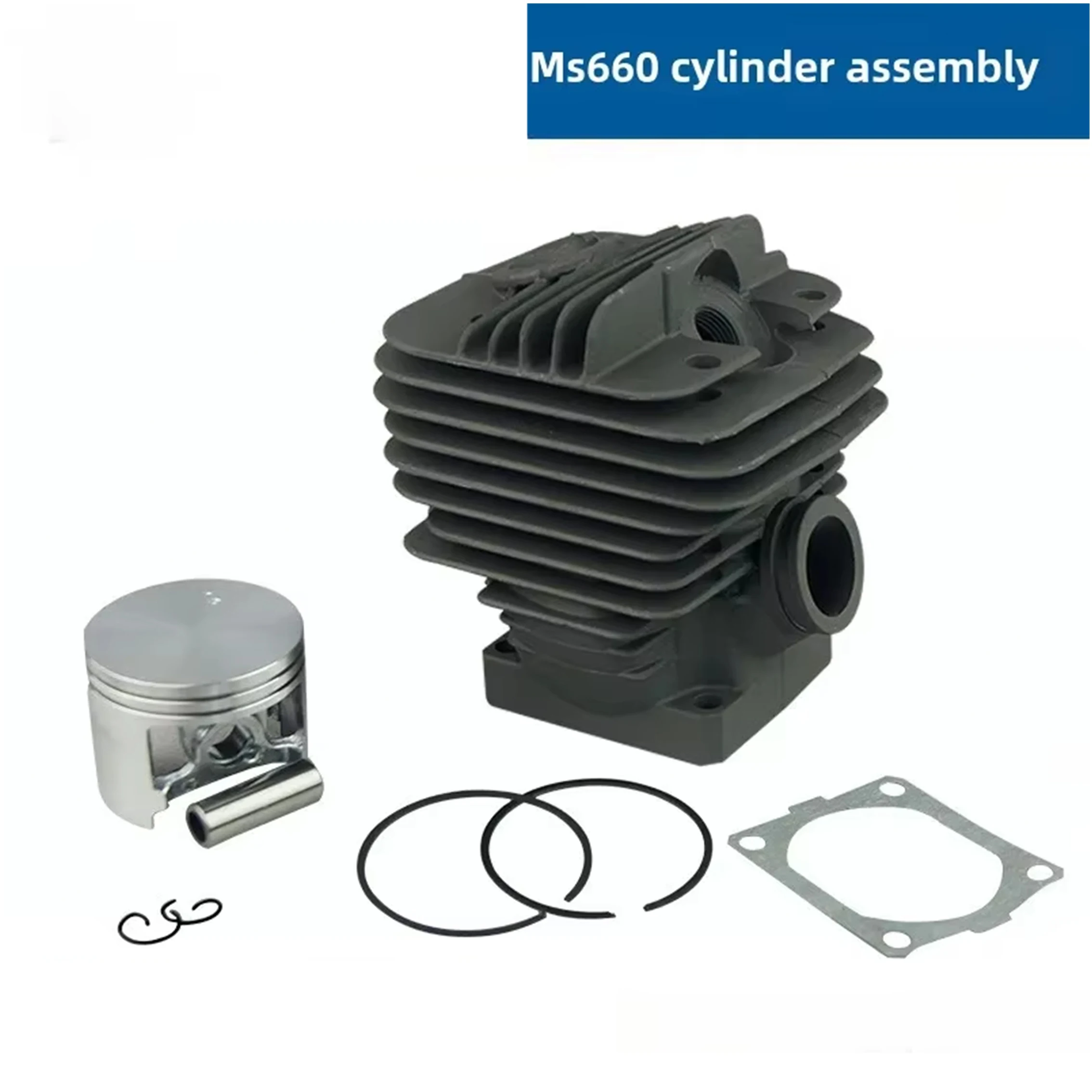 56mm Diameter Cylinder Piston Assembly Fit for Stihl MS660 MS 660 066 ...