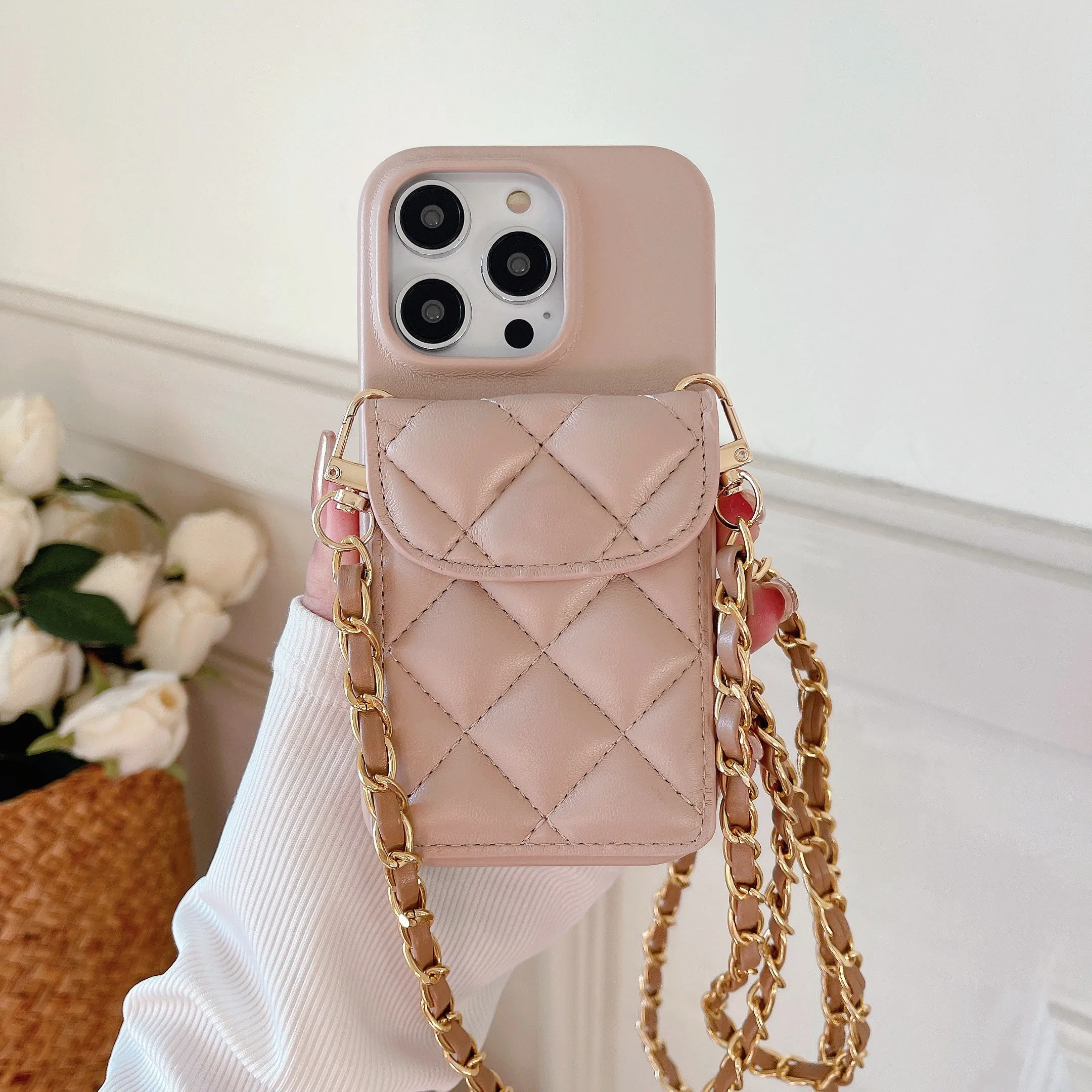 Luxury-Rhombic-Leather-Case-For-Iphone-15-Pro-Max-14-Plus-13-12-11 ...