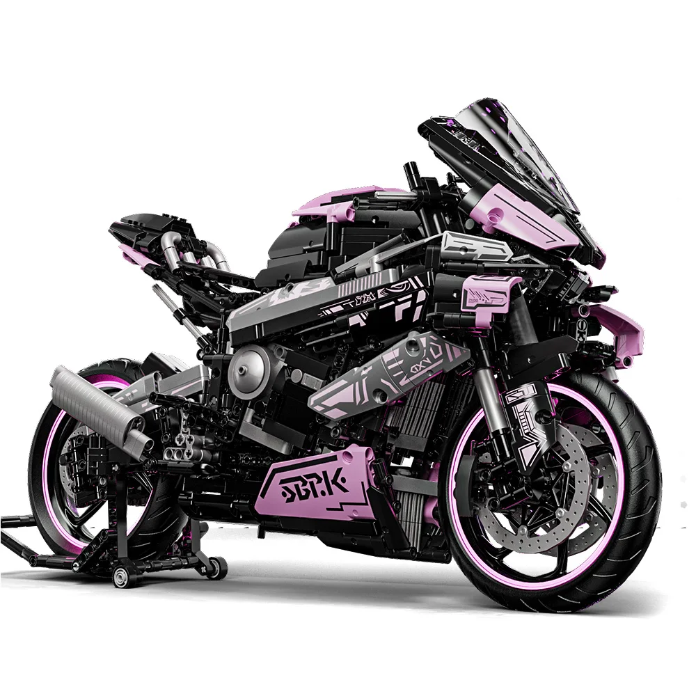 Technische-Motorfiets-42130-Bouwstenen-Set-1-5-Schaalmodel-Speelgoed ...