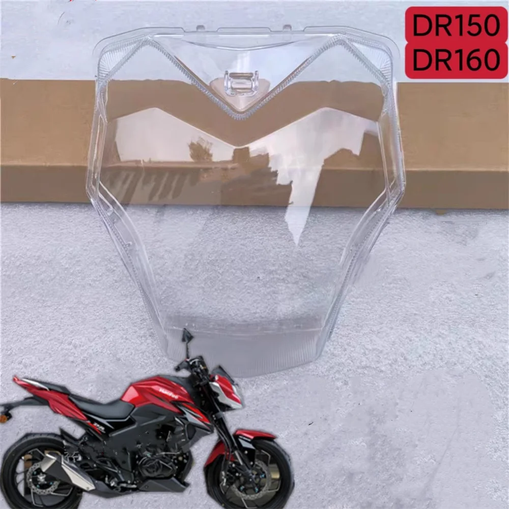 Cubierta-de-cristal-transparente-para-faro-de-motocicleta-carcasa-de-l-mpara-para-Suzuki-Haojue ...