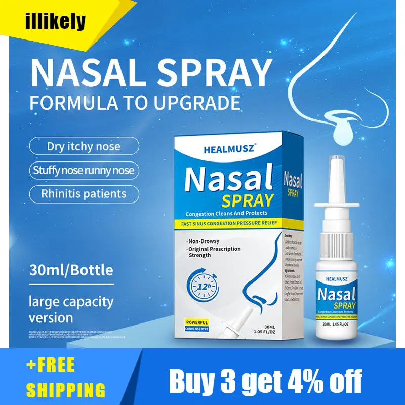 Spray-Nasal-de-hierbas-para-tratamiento-de-Sinusitis-cuidado-Nasal-m ...