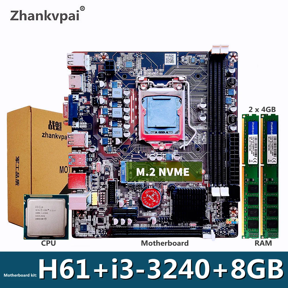 H61-LGA1155-Desktop-Motherboard-para-Intel-Conjunto-com-Core-Duo-CPU-3 ...