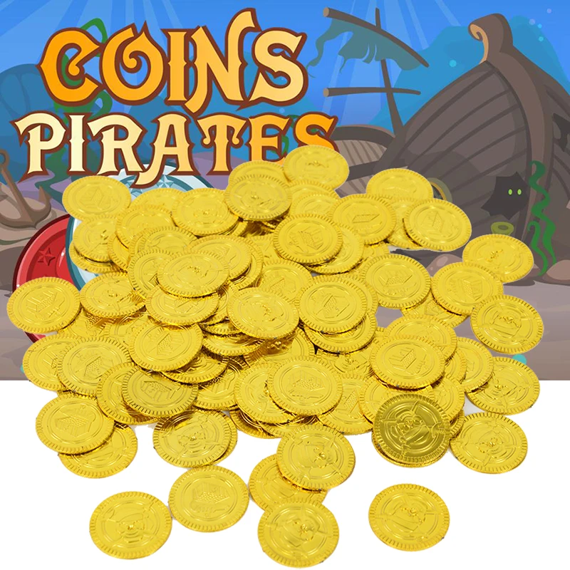Pirate Gold Coins Clipart