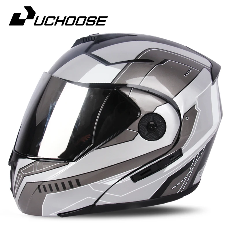 Uchoose-Double-Lens-Motorcycle-Helmet-DOT-Certification-Cross-Section ...