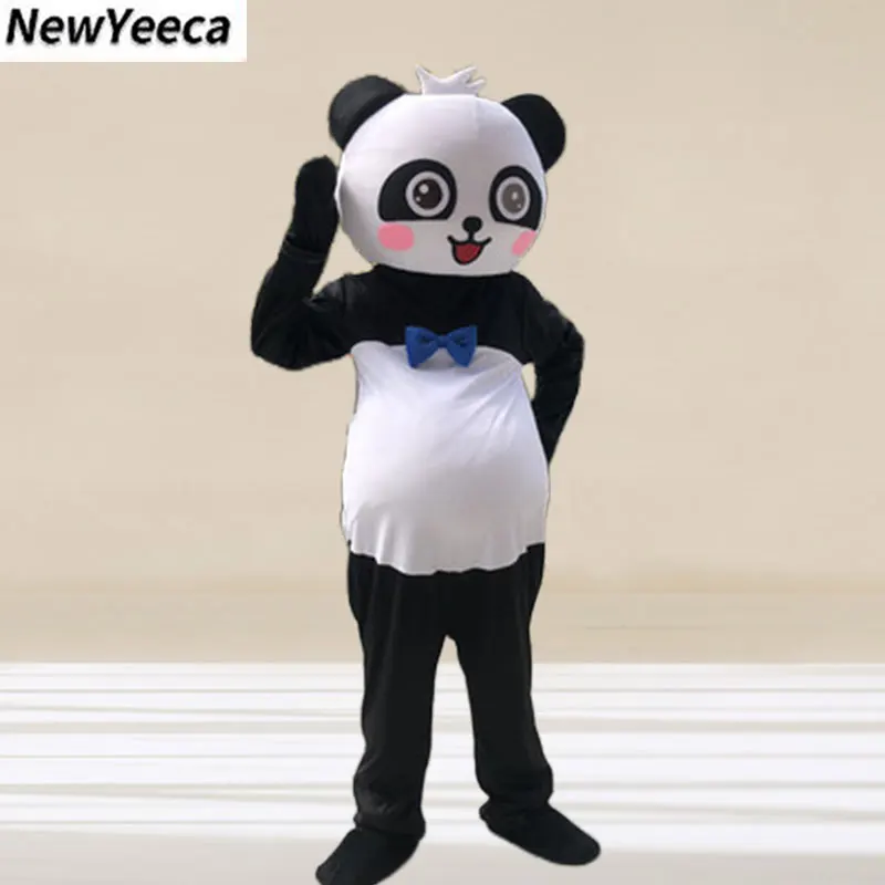 Nuevo disfraz de mascota panda, lindo oso panda, personaje de anime ...