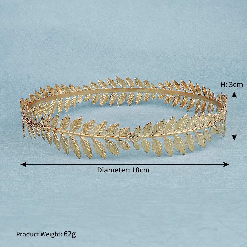 Gold Olive Leaf Crown