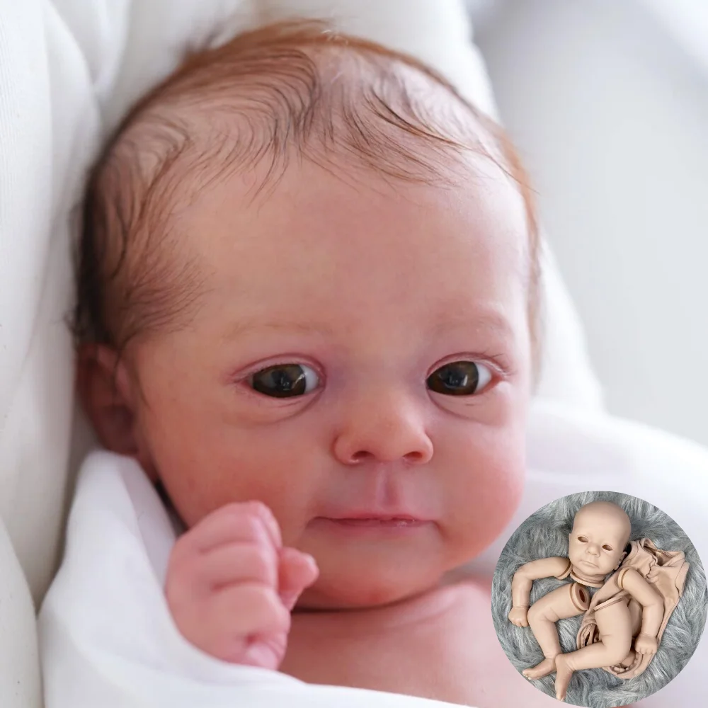 Reborn Kit Felicia 19 Inch Reborn Baby Vinyl Doll Kit With Engraved ...