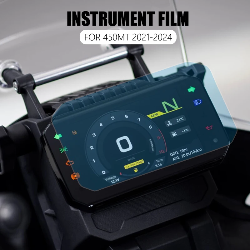 450MT Dashboard Screen Protector Cluster Scratch Screen Protection Film ...