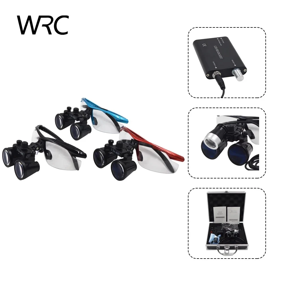 Dental-Loupes-2-5X-3-5X-Magnification-Medical-Magnifier-Dentistry ...