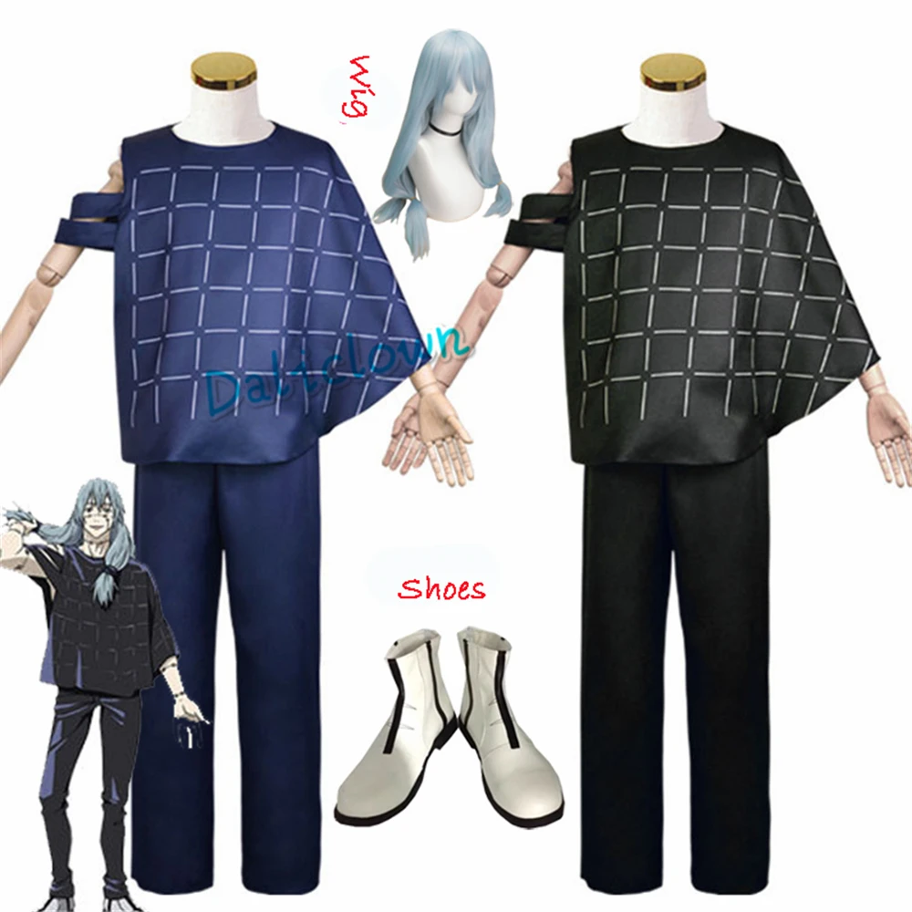 Mahito-Cosplay-Costume-Anime-Wig-JJK-T-Shirt-Pants-Suit-Halloween ...