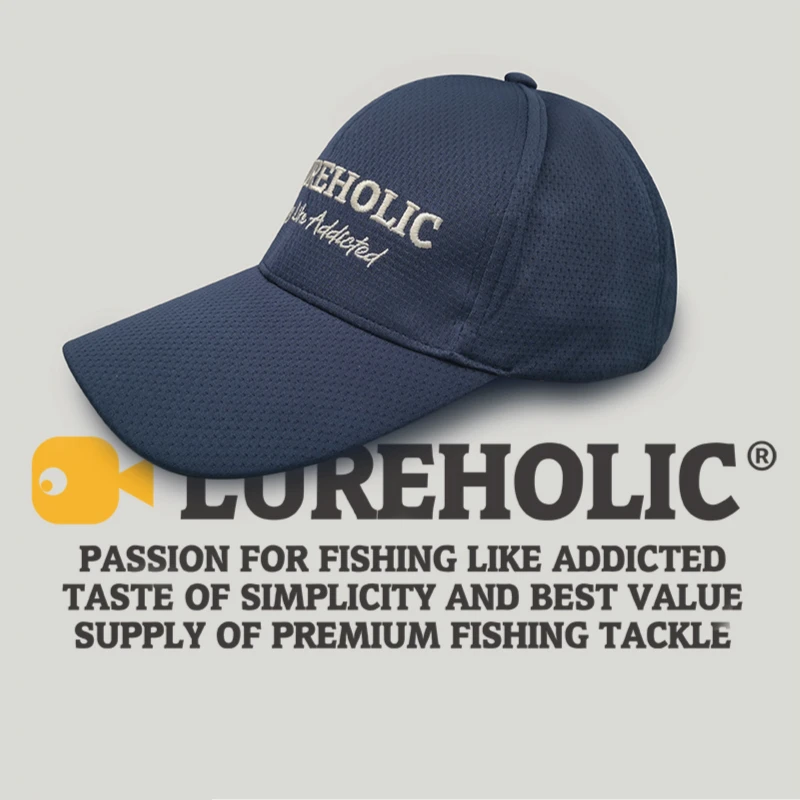 Lureholic 3d Mesh Fabric Lure Fishing Cap Man Woman Hat Breathable ...