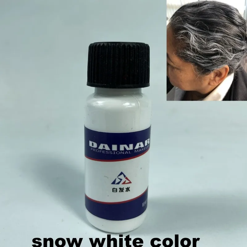 15ml Special Effects Makeup Liquid Silver Grey Color Snow White Color ...