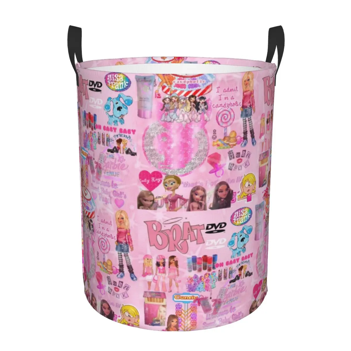 Bratz-Doll-Laundry-Hamper-Large-Clothes-Storage-Basket-Cartoon-Tv-Movie ...