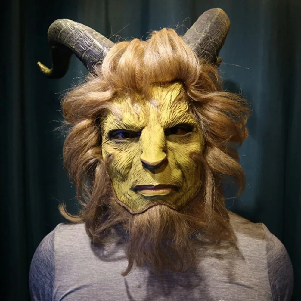 Beauty-and-The-Beast-Cosplay-Mask-Adam-Prince-Mask-Helmet-Full-Face ...