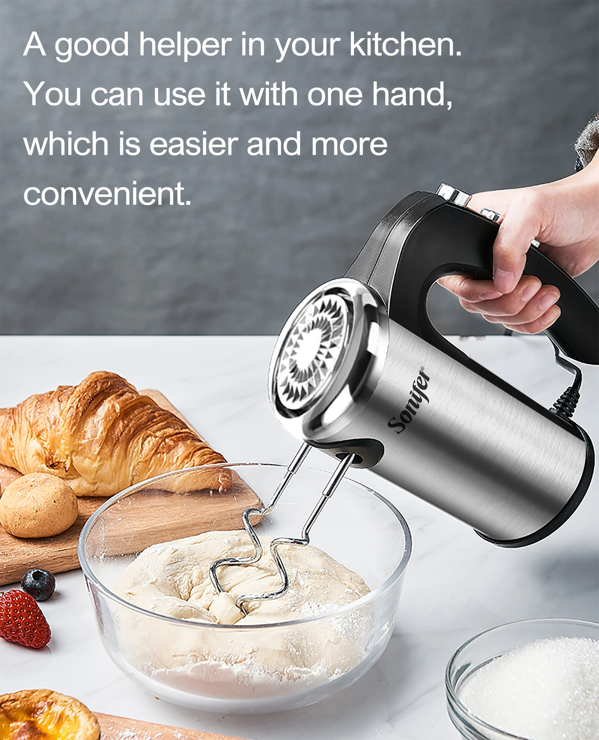 batteuse à main électrique