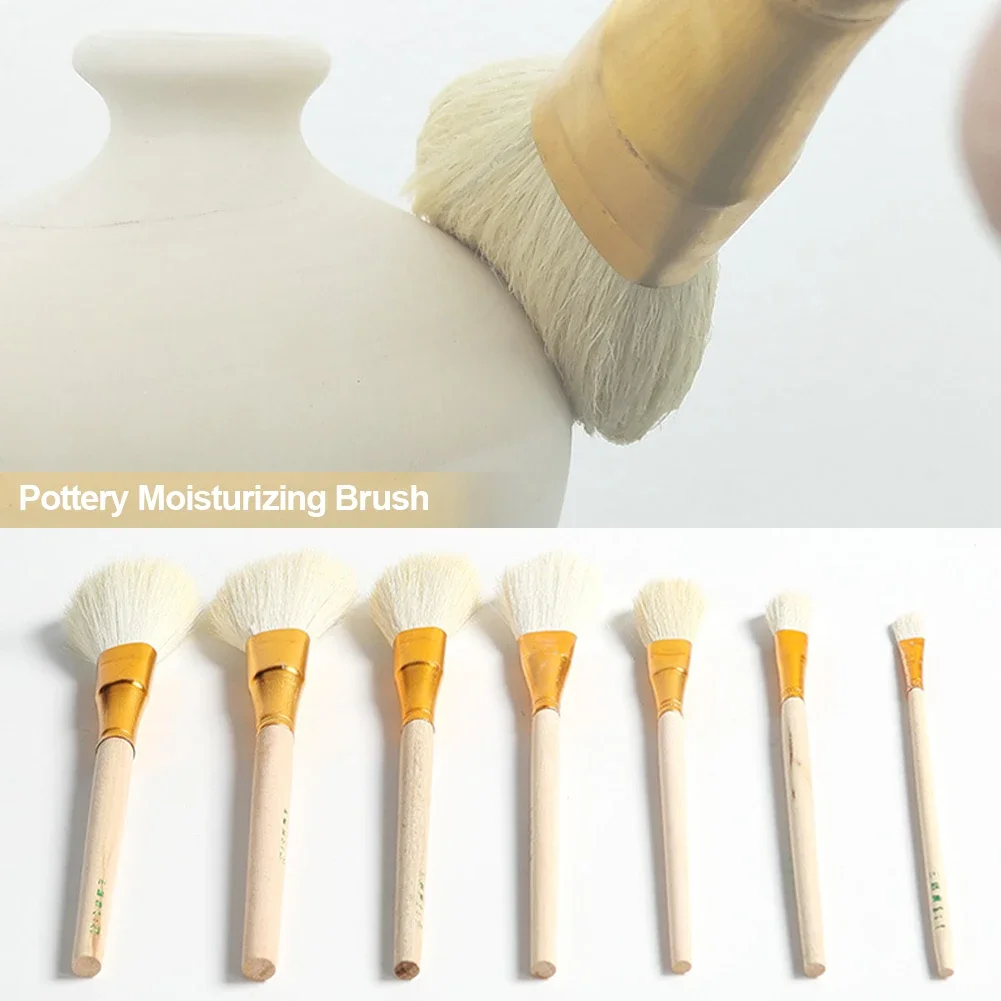 Pottery-Clay-Wool-Brush-Tools-for-Ceramic-Glaze-Painting-Sweeping-Dust ...