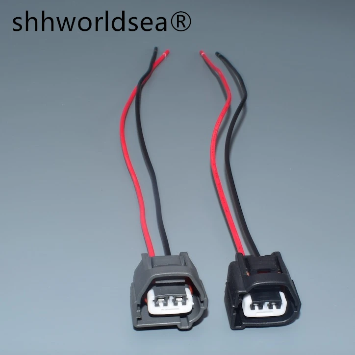Shhworldsea2 Pin Ignition Coil Connector Plug With Cable Wire Harness ...