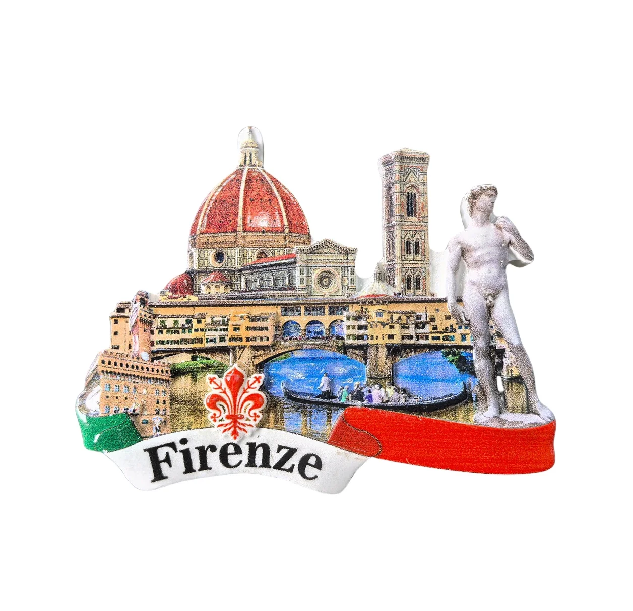 Florence Italy Fridge Magnet Souvenir Gift,Resin Handmade Firenze ...