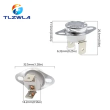 Ksd302 16a 250v 40-180 Degree Ceramic Ksd301 Normally Closed Temperature Switch Thermostat 45 55 ...