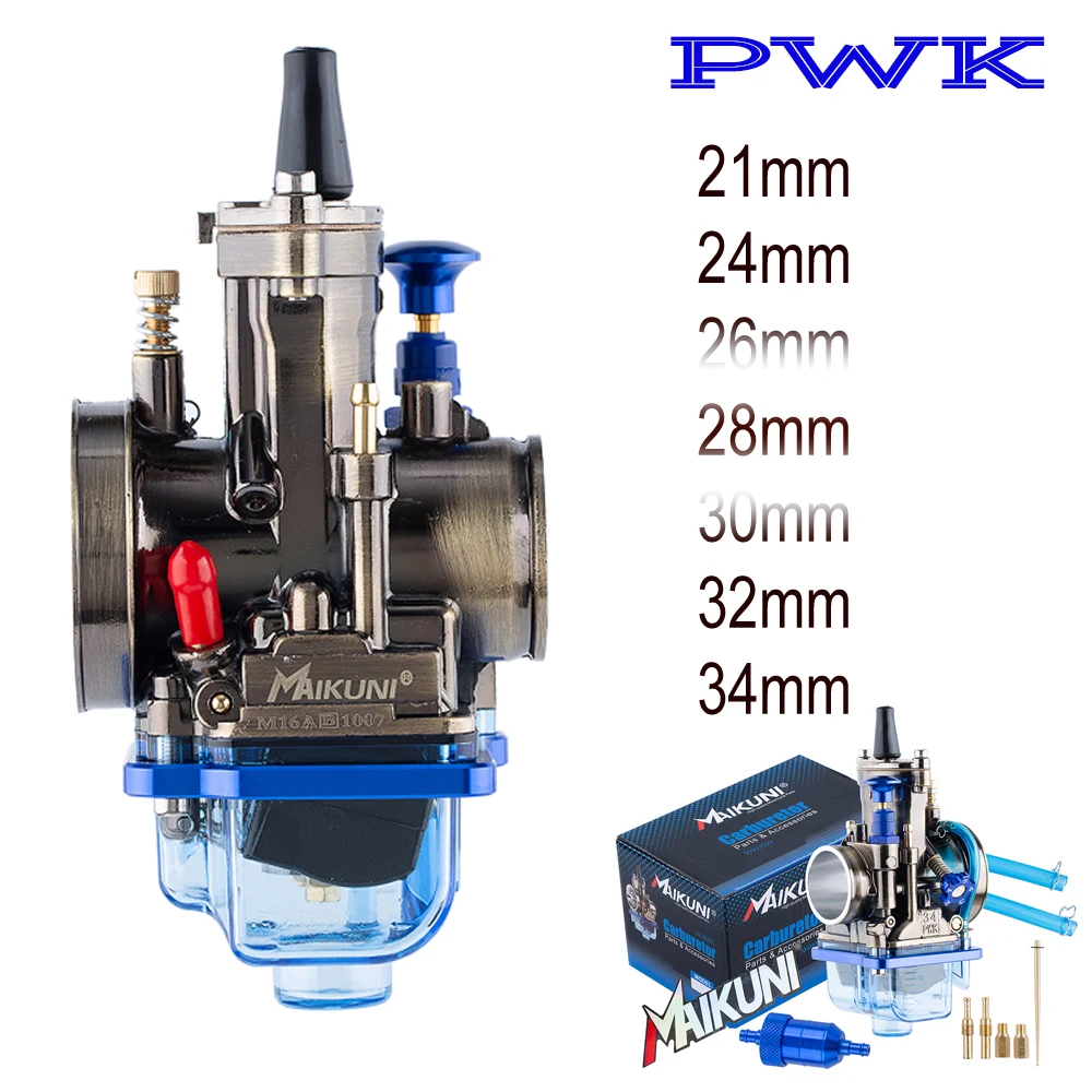 Motorcycle Flat Curtain Carburetor Mikuni Carburetors PWK 21 24 26 28 ...
