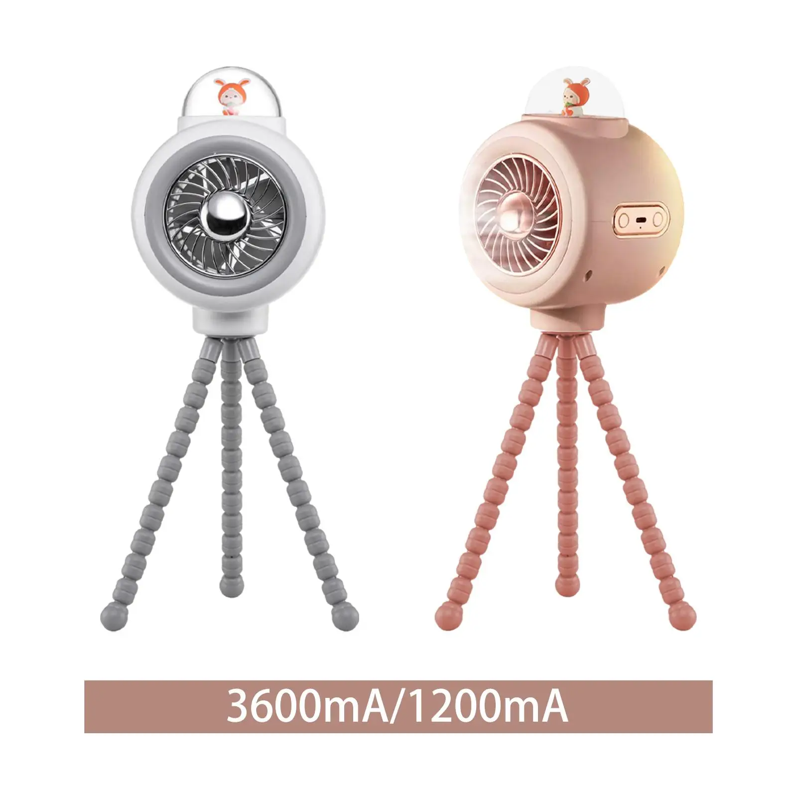 Stroller-Fan-Portable-Gifts-Rotatable-3-Speed-Silent-Personal-Fan-Clip ...