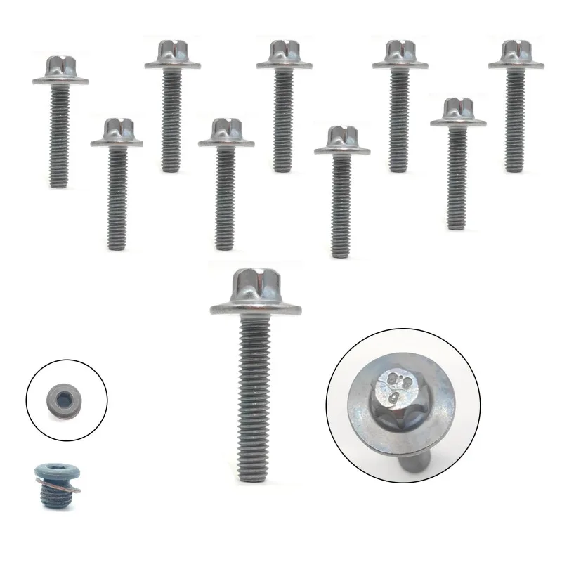 A0029909503 Transmission Oil Pan Outer Hexagonal Round Bolt for ...