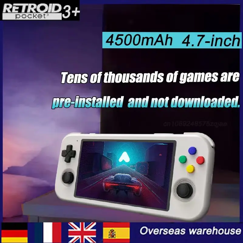 Console Di Gioco Retroid Pocket 3 + Handhelds Da 4.7 Pollici 4g + 128gb ...