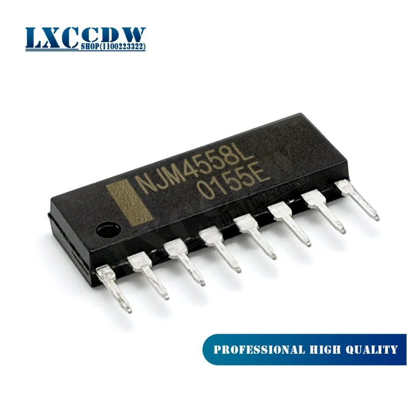 10PCS-NJM4558L-NJM4558-SIP-SIP-8-NJM4558LD-NJM4560L-NJM4560-NJM4560LD-NJM4580L-NJM4580-NJM4580LD ...