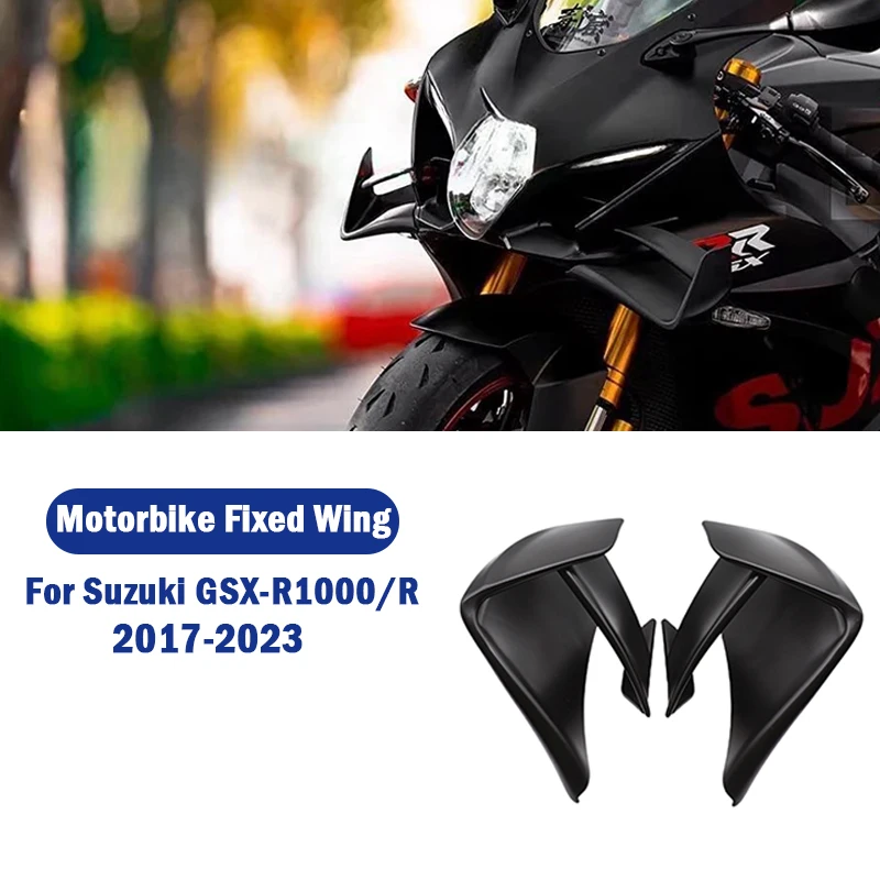 New-Fixed-Wind-Wing-For-Suzuki-GSX-R1000R-GSXR1000-2017-2023-Motorcycle ...