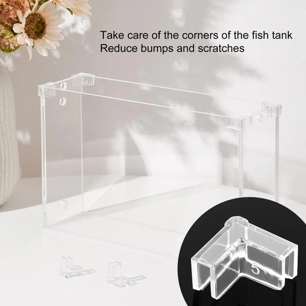 Durable-Mini-Clear-Design-Tank-Corner-Protectors-Easy-to-Use-Eco ...