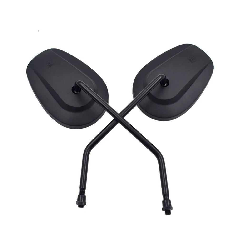 Universal-Motorcycle-Rearview-Mirror-Black-Scooter-Side-Mirrors-For ...