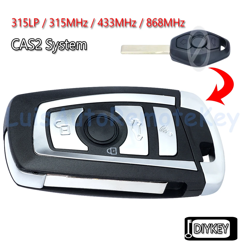 Modified Flip Remote Car Key Fob 315LP 315MHz 433MHz 868MHz ID46 Chip ...