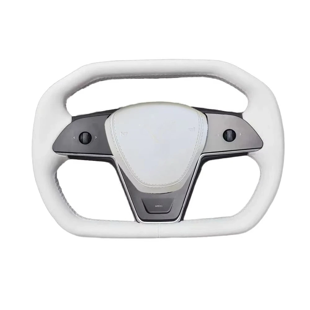 For Tesla Model 3/Y Pickup Truck Hexagonal Punk Style Steering Wheel ...