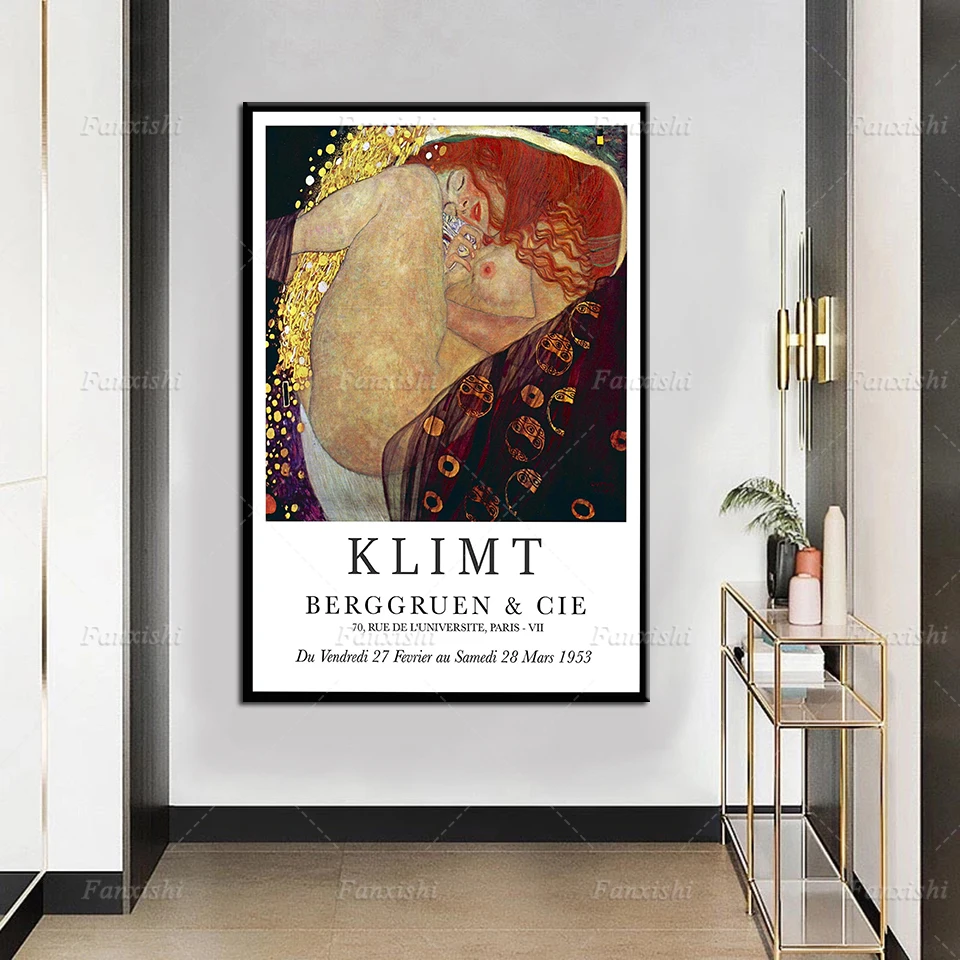 Danae Klimt Painting