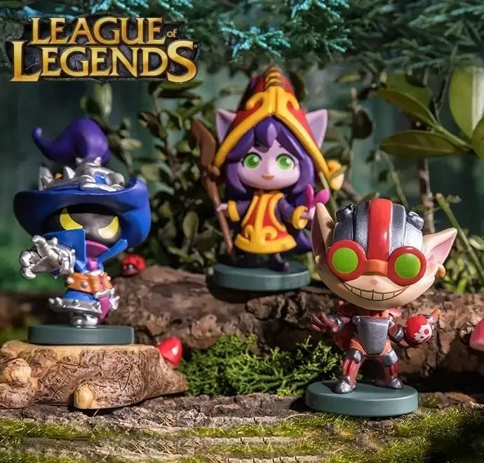 In-Stock-League-Of-Legends-Anime-Figurine-Yordles-Teemo-Veigar-Ziggs ...
