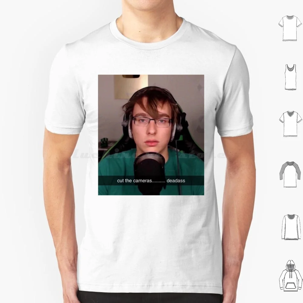 Cut-The-Cameras-Charlie-T-Shirt-Men-Women-Kids-6Xl-Slimecicle-Jschlatt ...