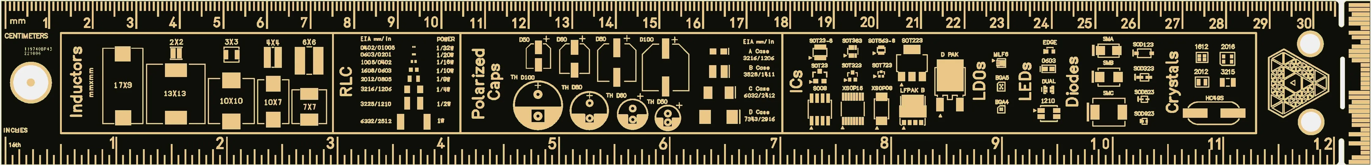 NVIDIA Faith Ruler II multifunctional PCB ruler Drawing ruler ...