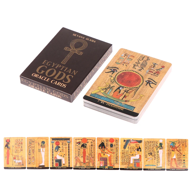 Fate Card Fortune Telling Game Egyptian Gods Oracle Cards Tarot ...