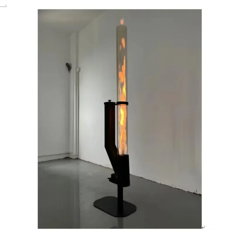 Outdoor Patio Heaters Wood Pellet Fireplace Stove with Torch Kit Fire ...