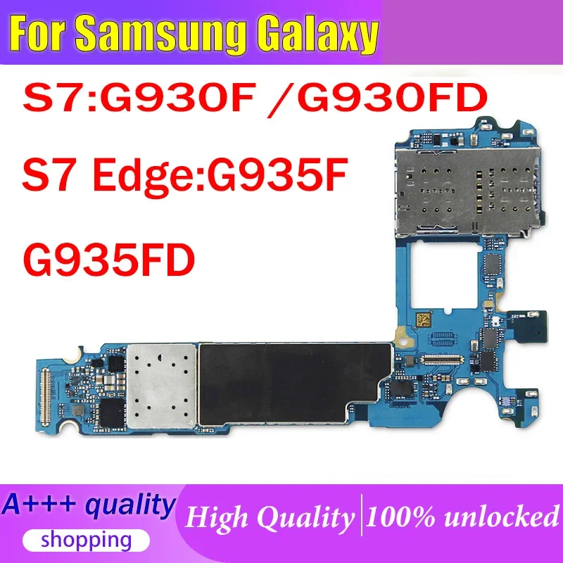 100-Unlocked-Motherboard-For-Samsung-Galaxy-S7-Edge-Mainboard-G935F ...