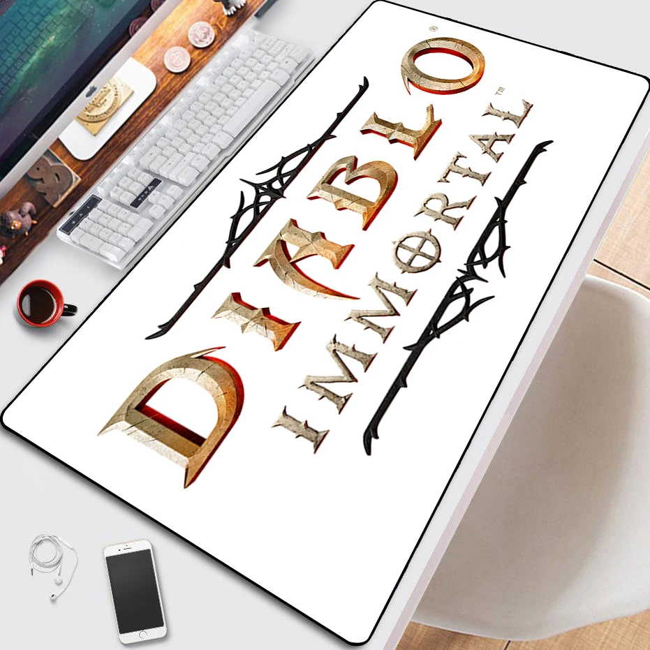 Hot-Game-Diablo-HD-Printing-Mousepad-Computer-Lock-Edge-Keyboard-Mat-PC ...