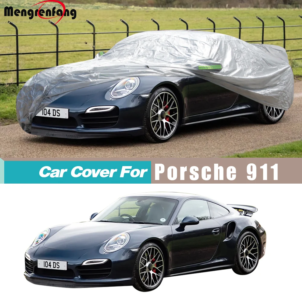 Full Car Cover For Porsche 911 Carrera 2011-2025 Anti-UV Sun Rain Snow ...