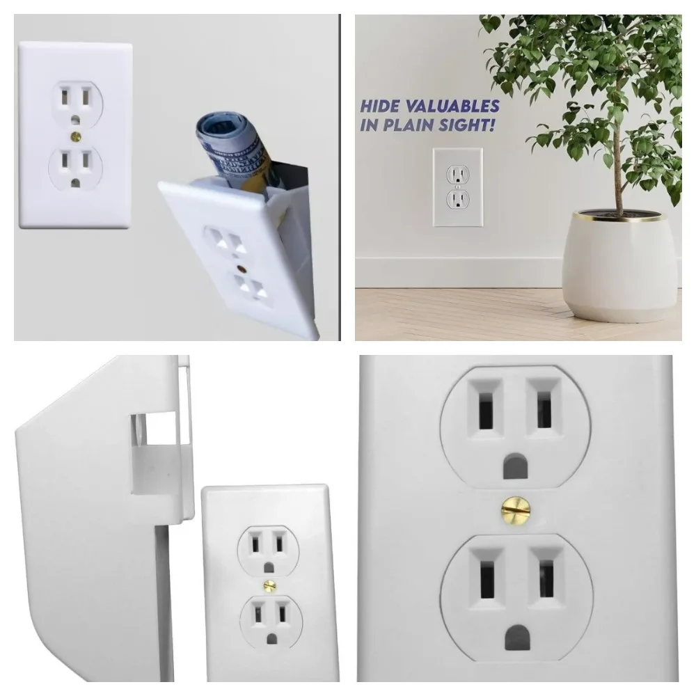 Creative Simulation Socket Box - Hidden Storage for Keys/Jewelry ...