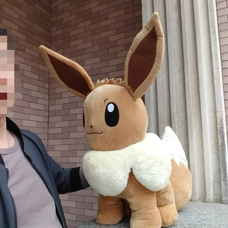 Original Pokemon Giant Sitting Eevee Plush Toys Dolls Gifts For ...