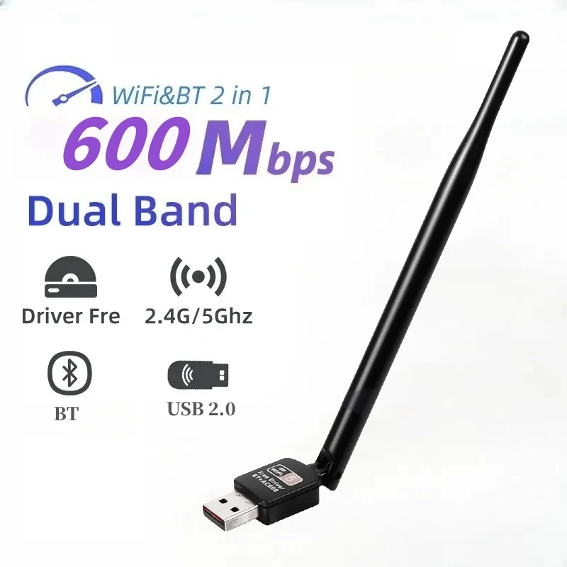 Tarjeta-de-red-WiFi-USB-Bluetooth-de-600Mbps-receptor-externo-inal ...
