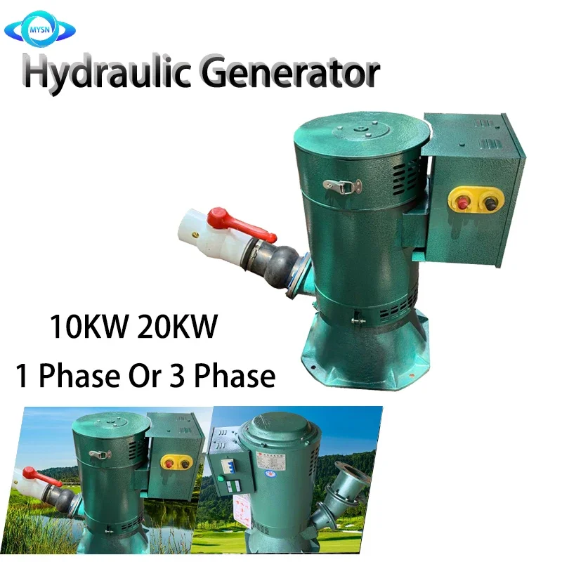 10kw-Hydraulic-Generator-Hydroelectric-Generator-Portable-Hydro-Power ...