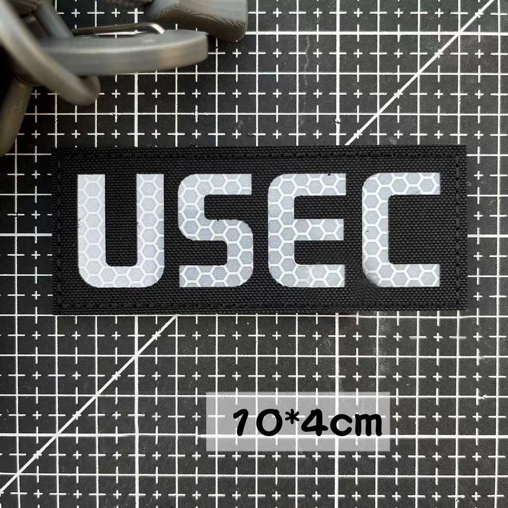 Escape From Tarkov IR PVC Patch Backpack Tactical Stickers Embroidery ...